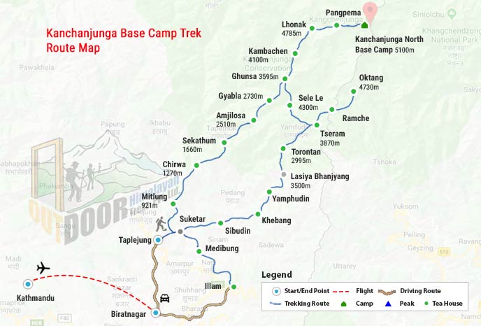 Kanchanjunga Base Camp Trek - Outdoor Himalayan Treks
